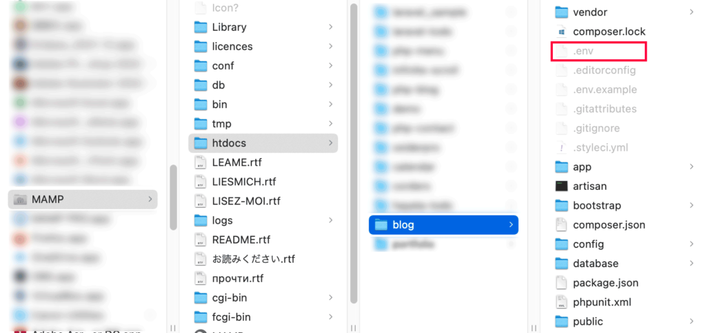 Laravelとmampで開発環境を作る方法(初心者向け) Vueは友達