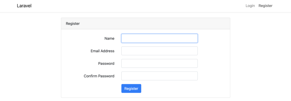Laravel初心者向けの無料チュートリアル①アプリの初期設定 Vueは友達