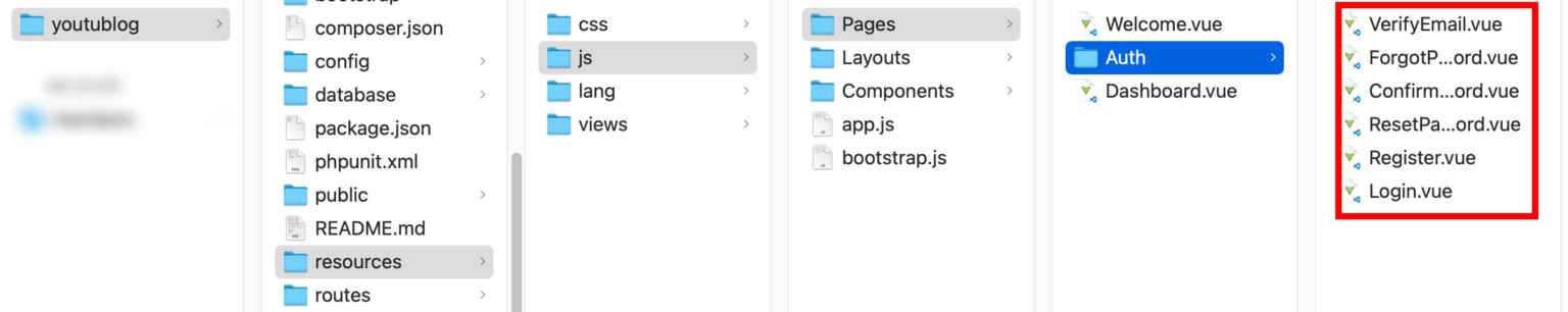 Laravelでinertiaとbreezeを使ってvue3を導入・連携する方法 Vueは友達